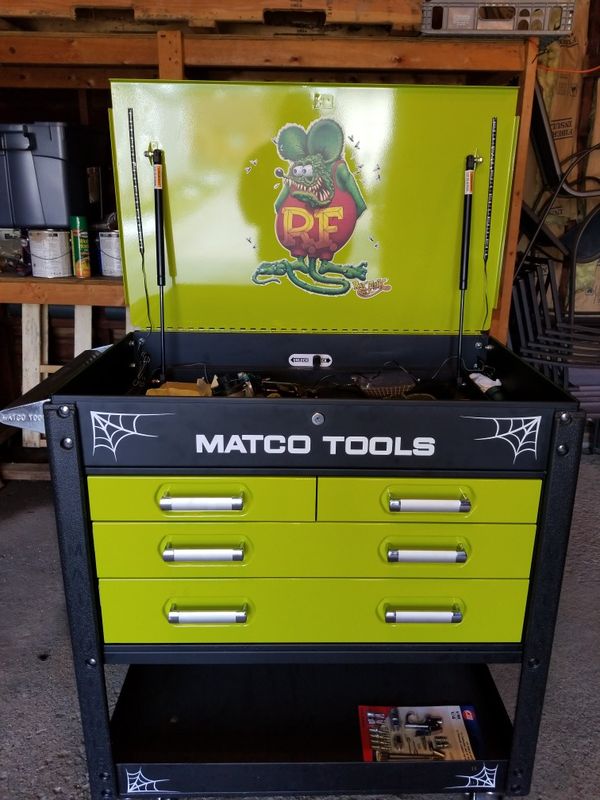 Matco rat fink tool cart for sale store