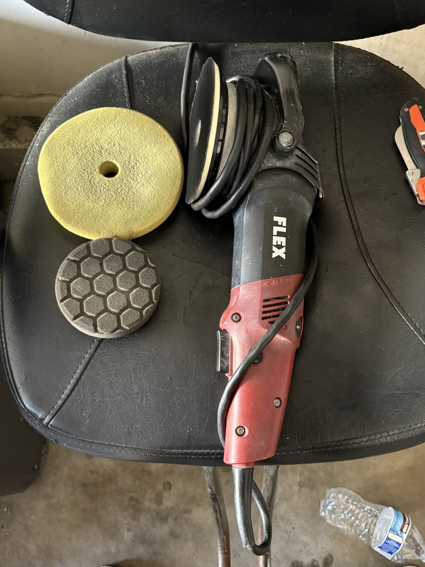 Flex XC 3401 VRG DA Orbital Polisher | Gear Driven Buffer The Beast for ...