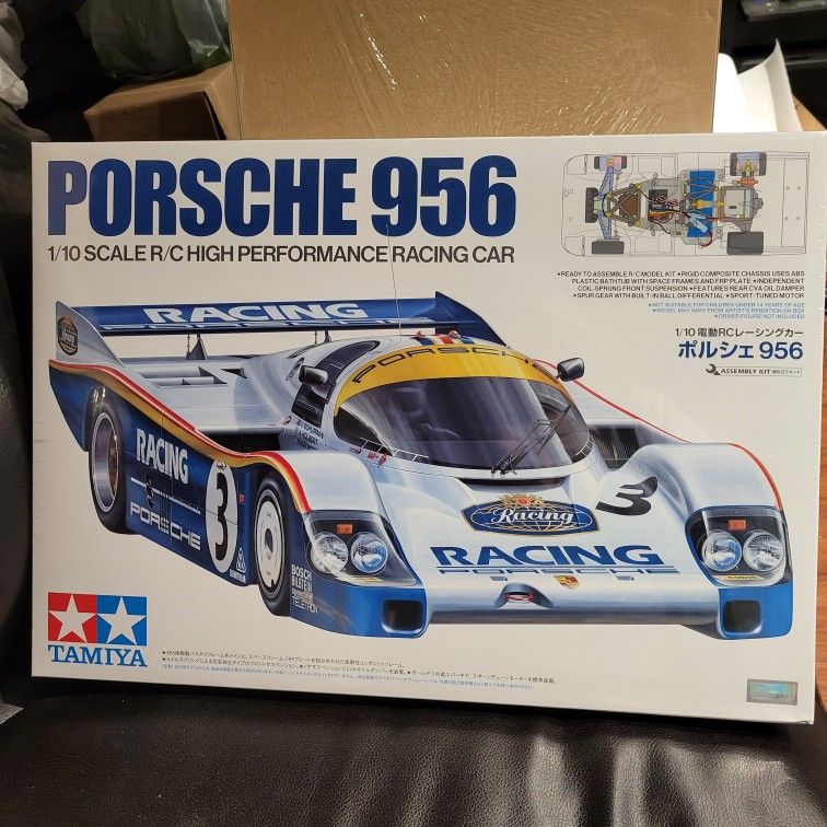 Tamiya Porsche 956 Group C 1/10 Scale Rc Model Kit 47508 for Sale in ...