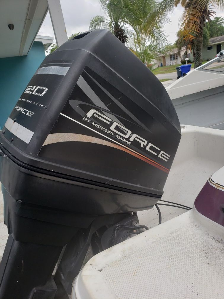 Outboard force 120 hp for Sale in Pembroke Pines, FL - OfferUp