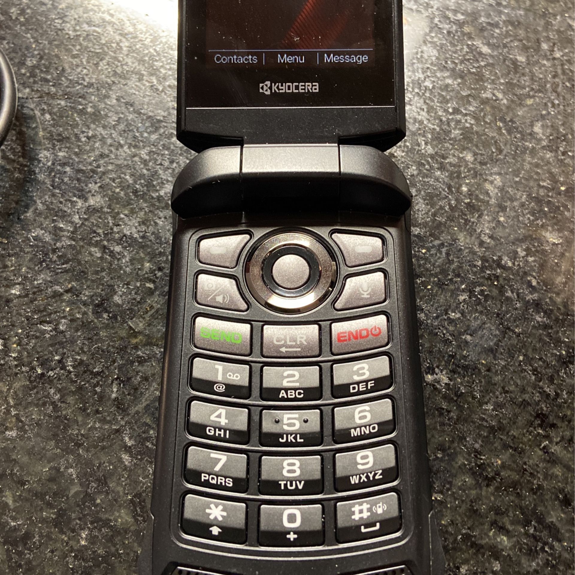 Cell Phone With Big Numbers