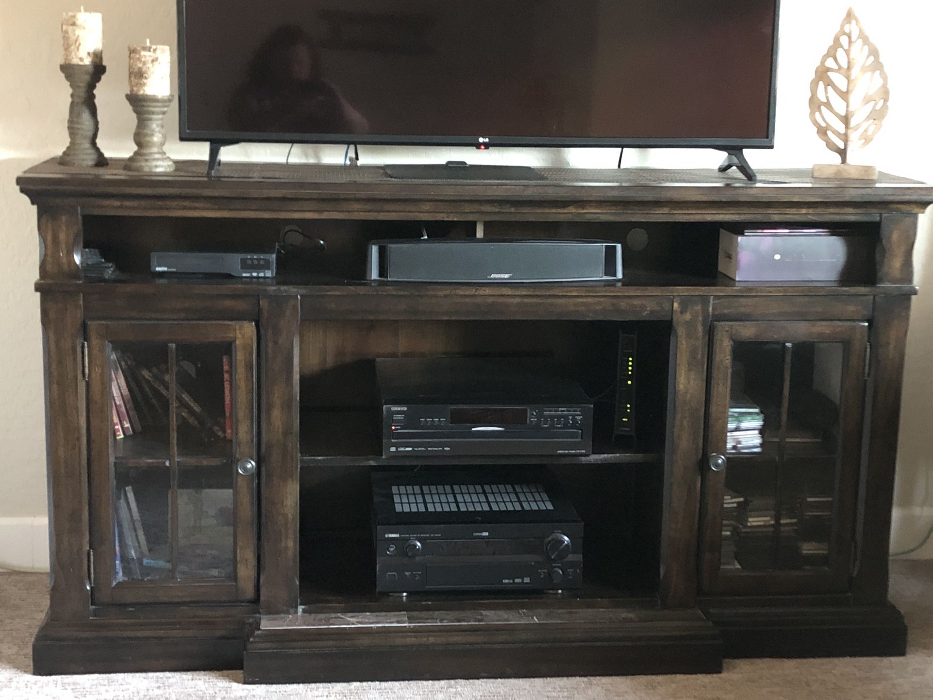 Rustic Entertainment Center for Sale in Mesa, AZ - OfferUp