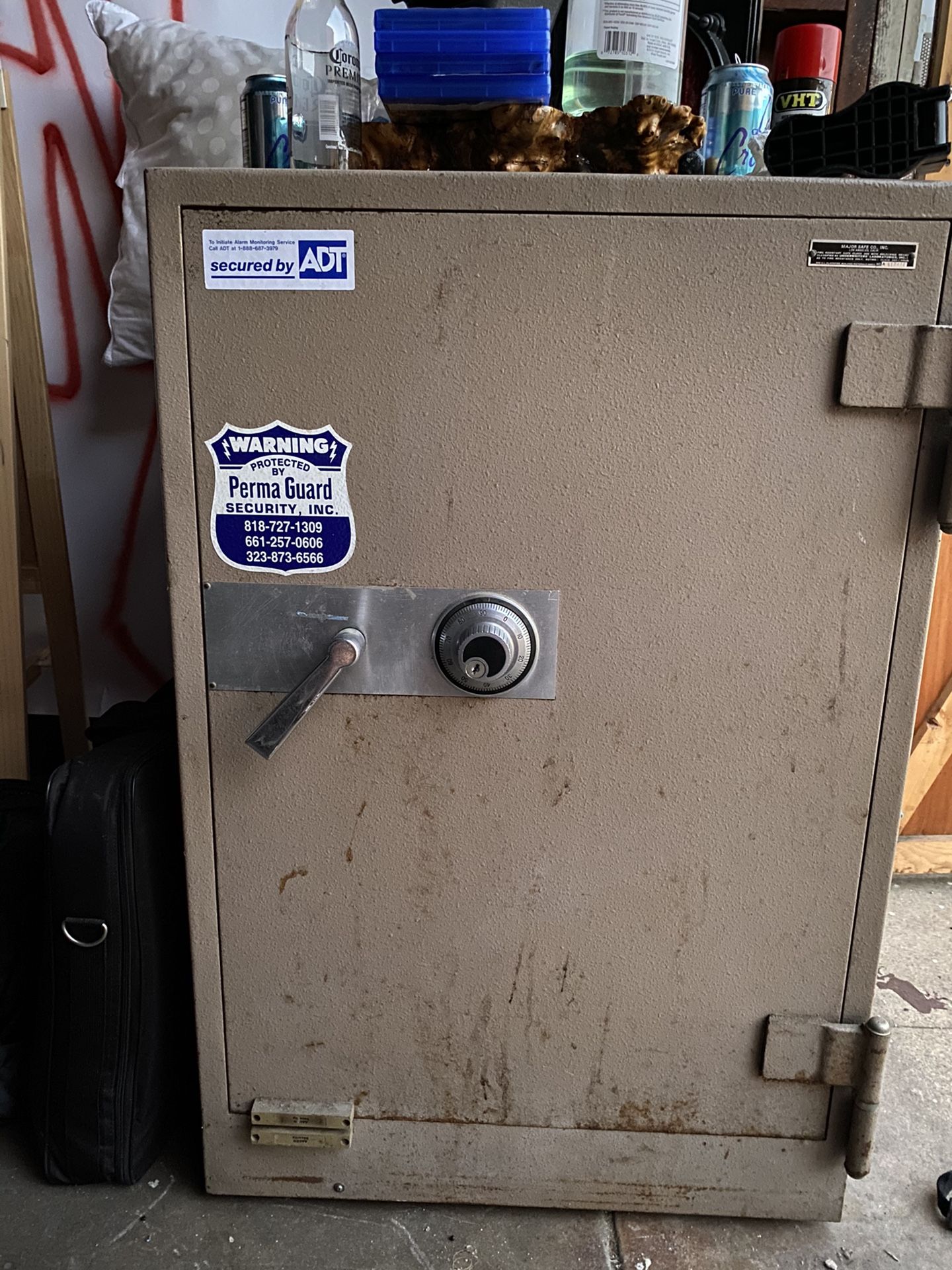 Major Model 3016 Class C Fire Safe 550LBS 26”x24”x39.5” Tall On Caster ...