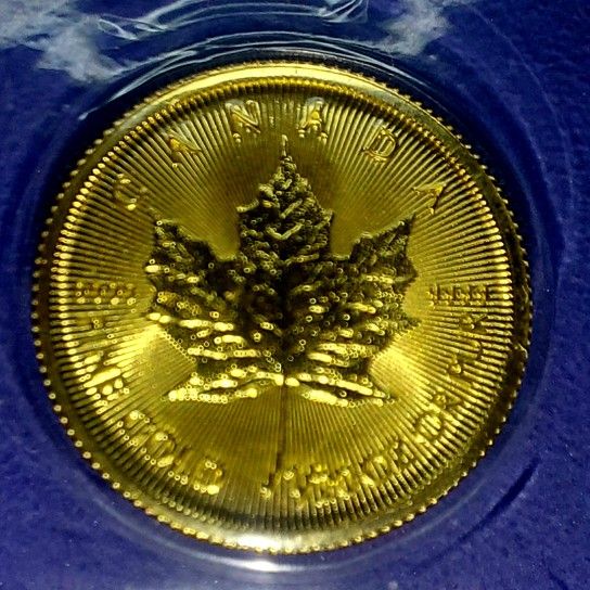 1/20oz Maple Leaf GOLD $1 Dollar Coin .9999 Fine for Sale in Las Vegas ...