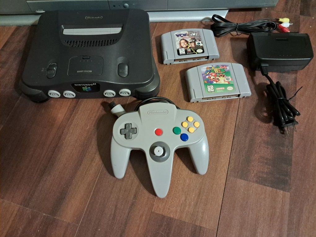 Nintendo 64 N64 With 2 Games for Sale in San Antonio, TX - OfferUp