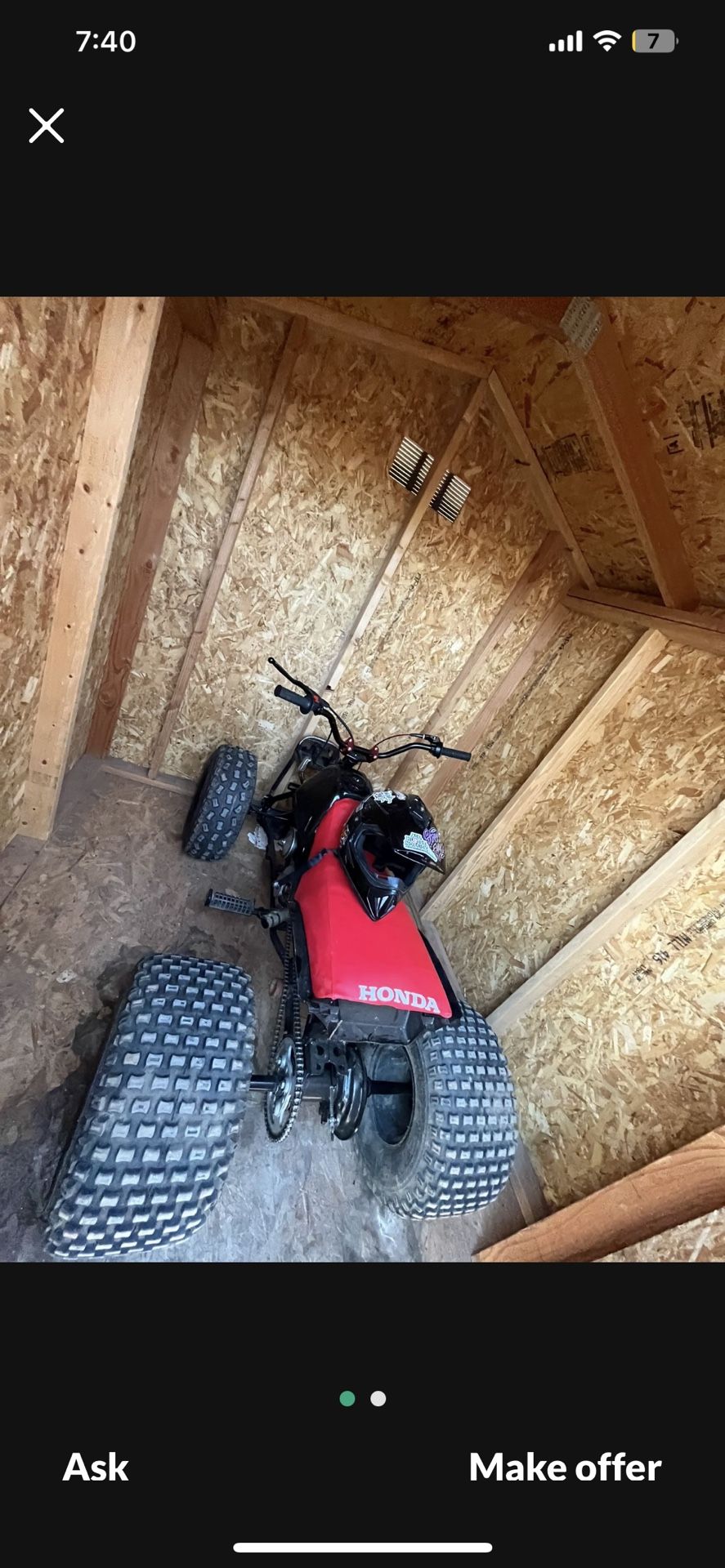 Honda Quad 212cc for Sale in Hanford, CA - OfferUp