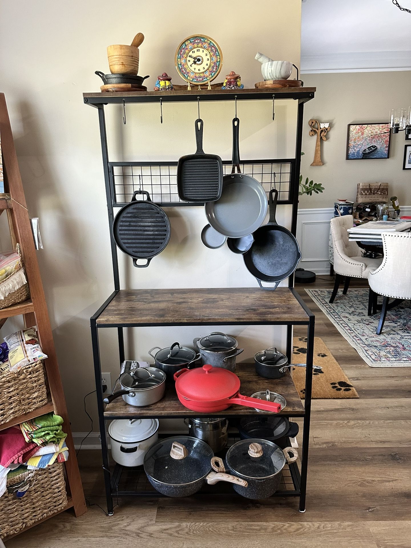 Bakers Rack / Pot Holder for Sale in Cumming, GA - OfferUp