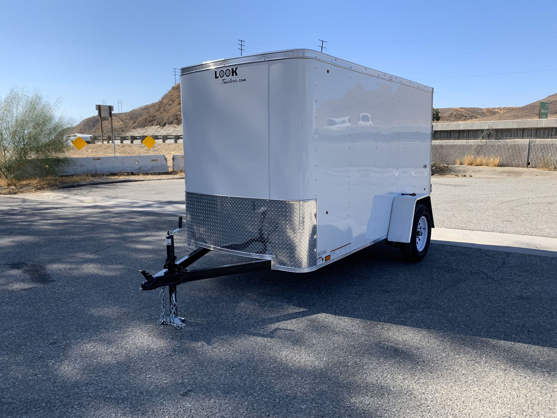 New 5x10 Look Cargo Trailer * rear ramp * for Sale in Redlands, CA ...