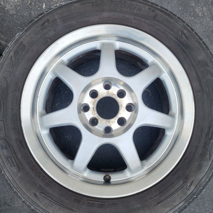 N199 MB 7 X Silver Wheels 15 inch Wheels for Sale in Montclair, CA ...