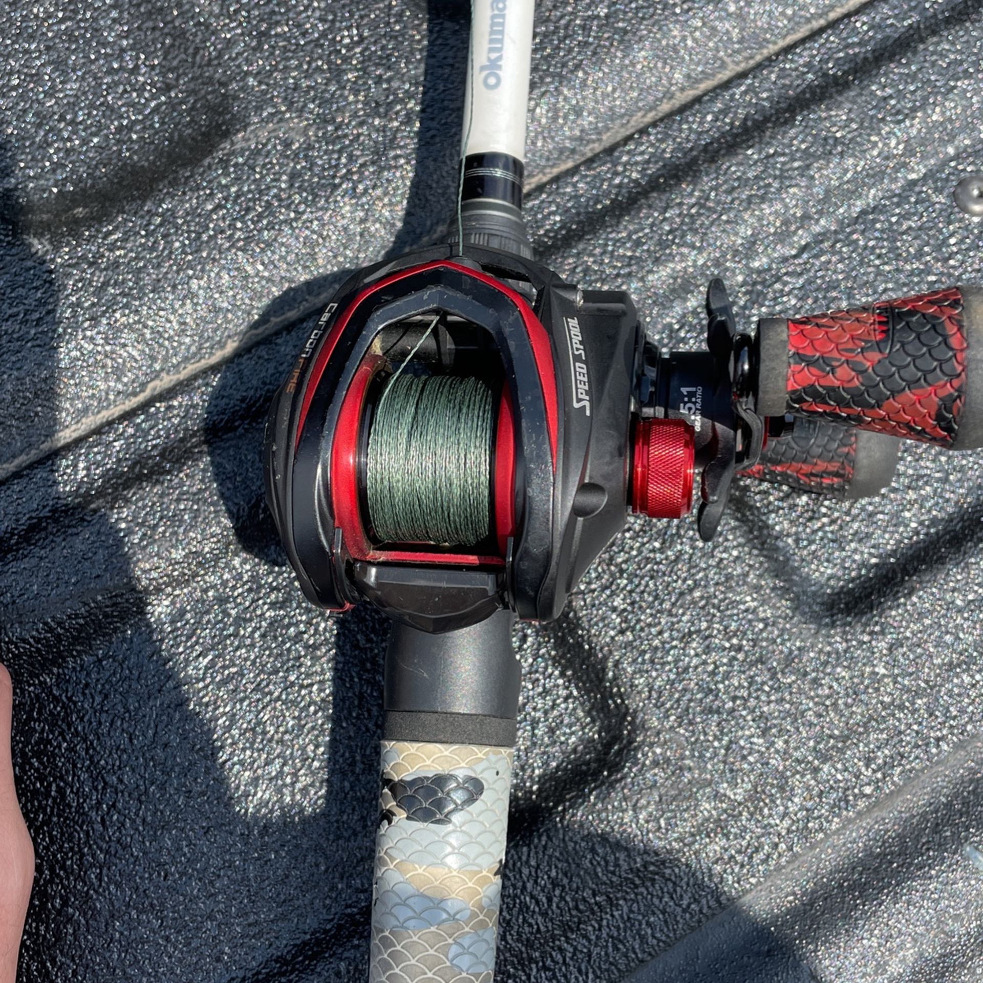 Lews Carbon Fire On Okuma Stratus Rod for Sale in Alsip, IL - OfferUp