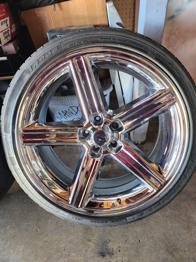 Iroc Wheels 5x5 22inch 265 35 22 for Sale in Rialto, CA - OfferUp