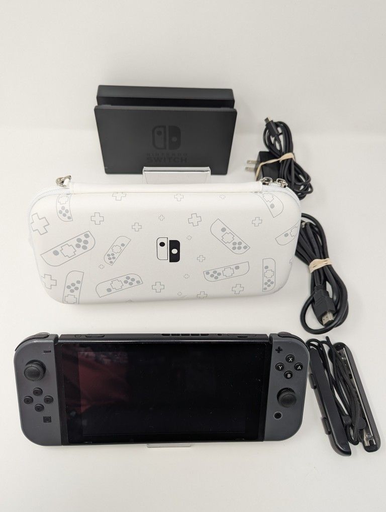 (Pick Up In Store) Nintendo Switch with Accessories and Case (HAC-001 ...