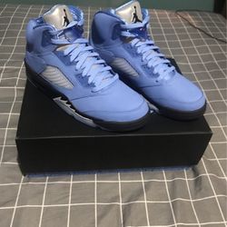 Powder Blue 5s Jordans