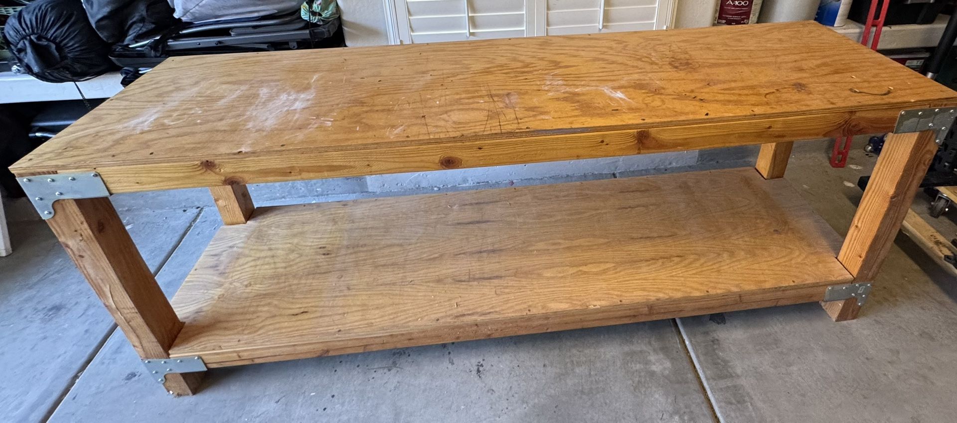 Free 8’x2’ Heavy Duty Workbench for Sale in Peoria, AZ - OfferUp