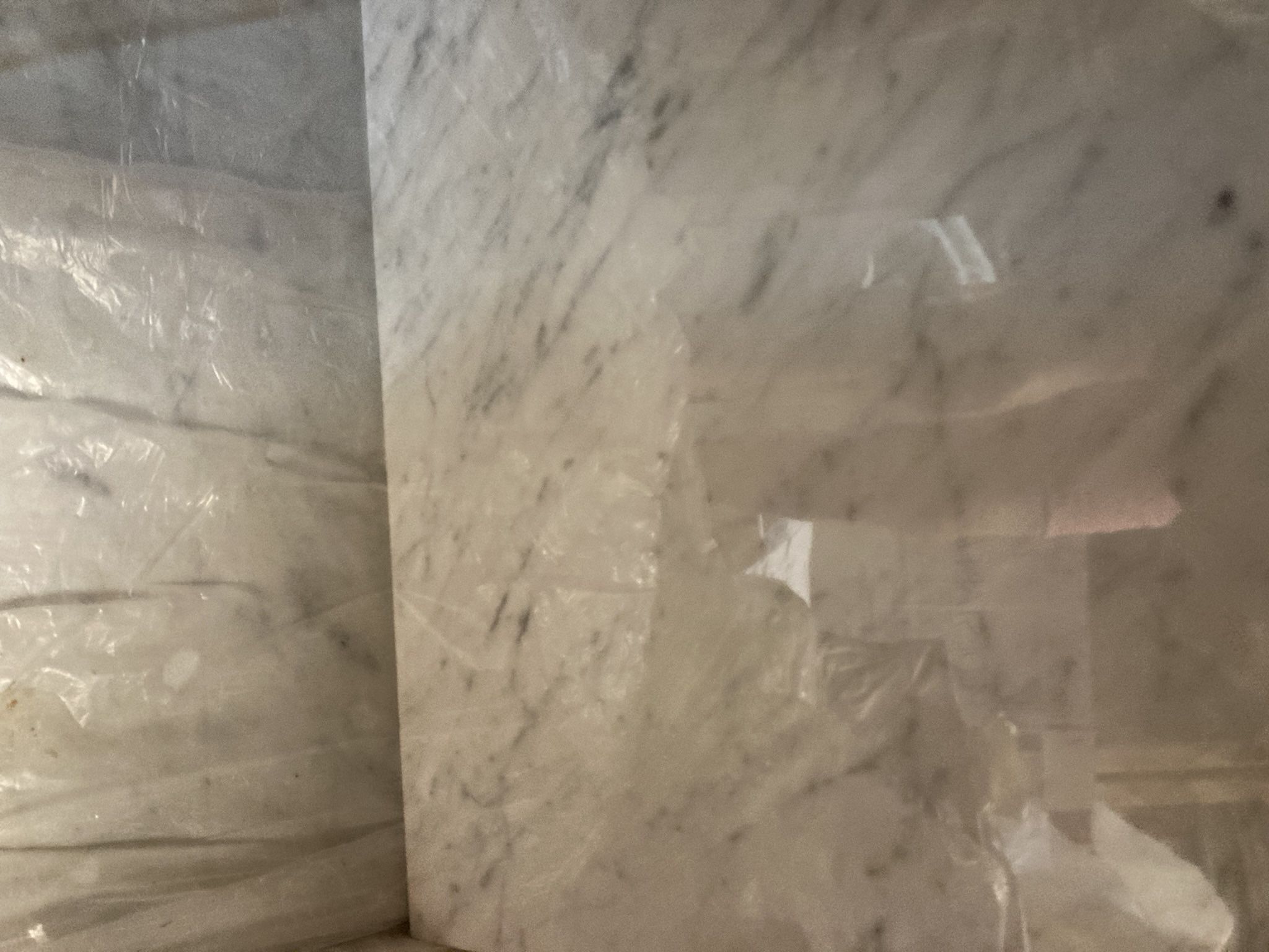 Carrara Marble Big Tiles 18x18 Plus Windows SillsNew In Original Box ...