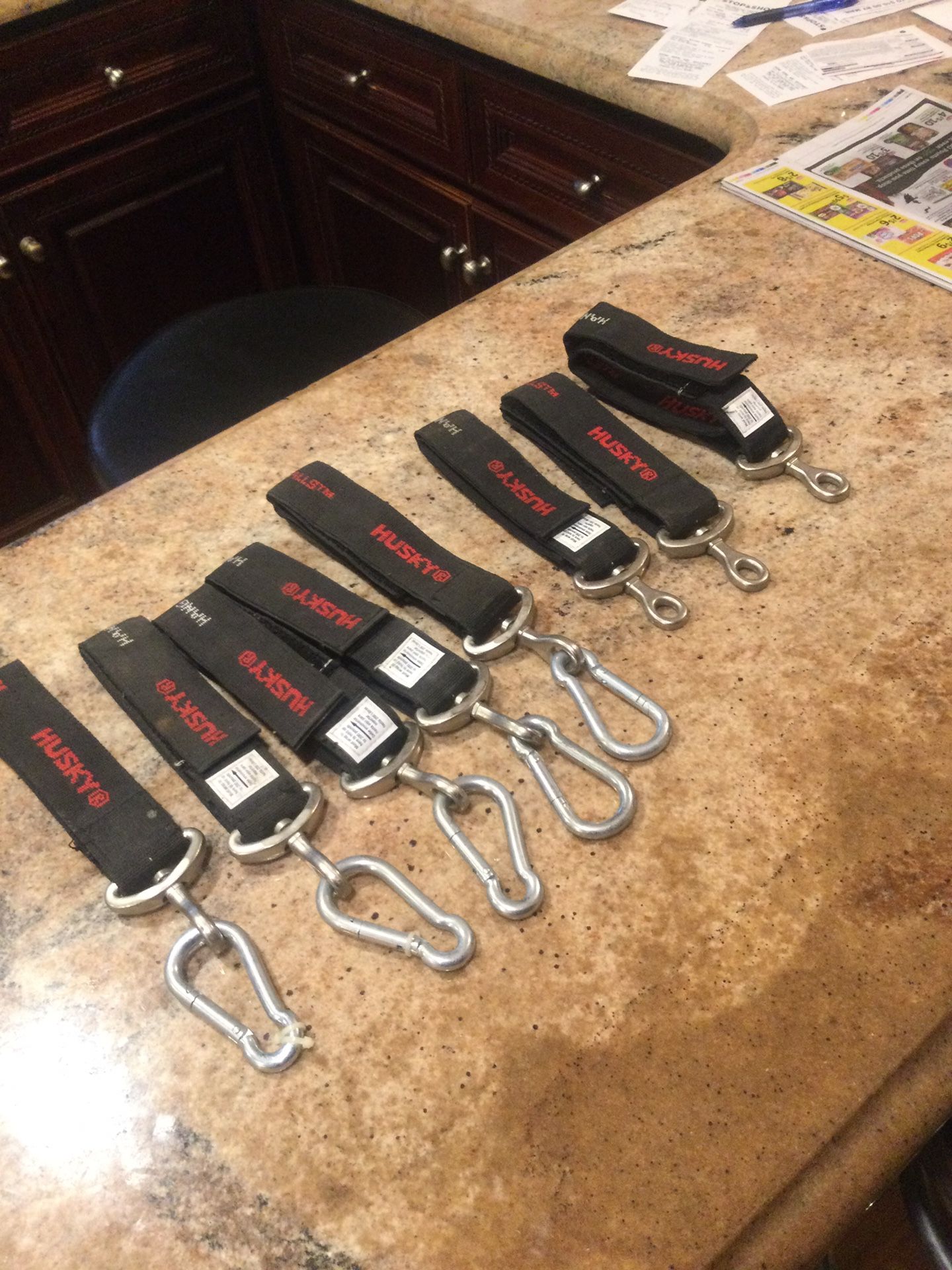Tool Straps 5 With Clips And 3 Without for Sale in Wantagh, NY - OfferUp