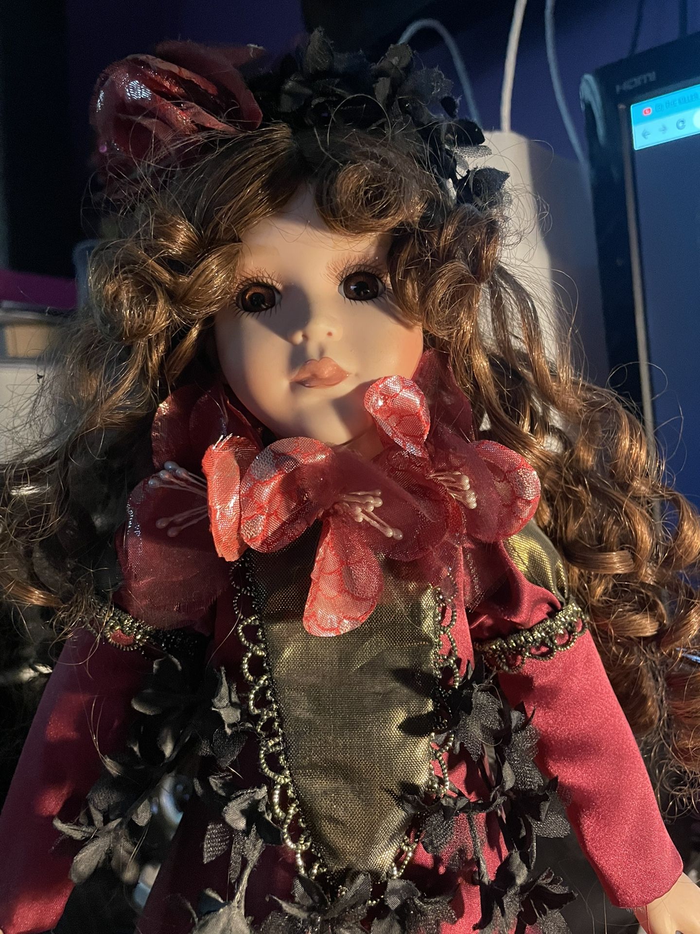 Gothic Porcelain Doll Costume