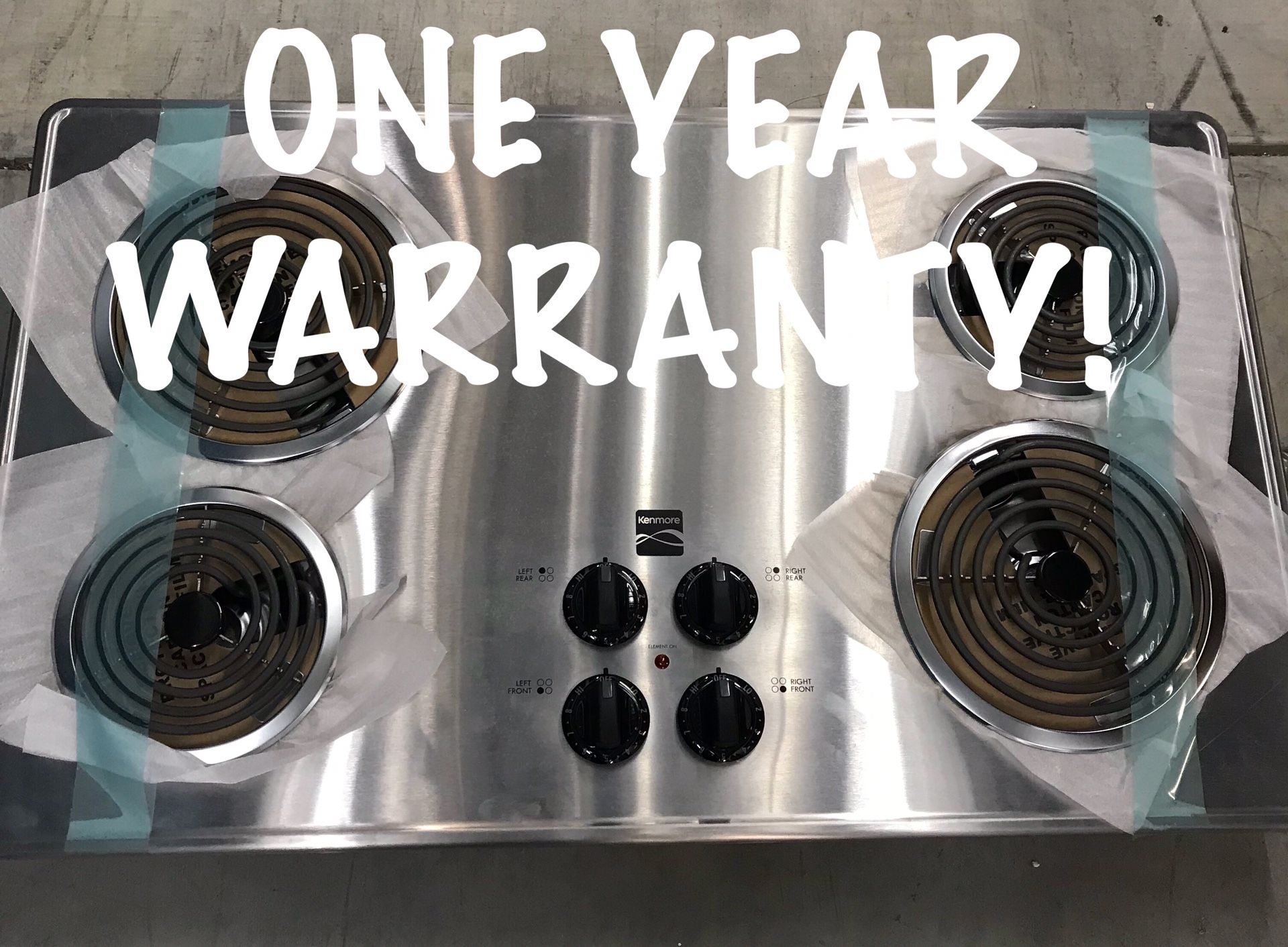 36’ New Electric Stainless Cooktop for Sale in McKinney, TX - OfferUp