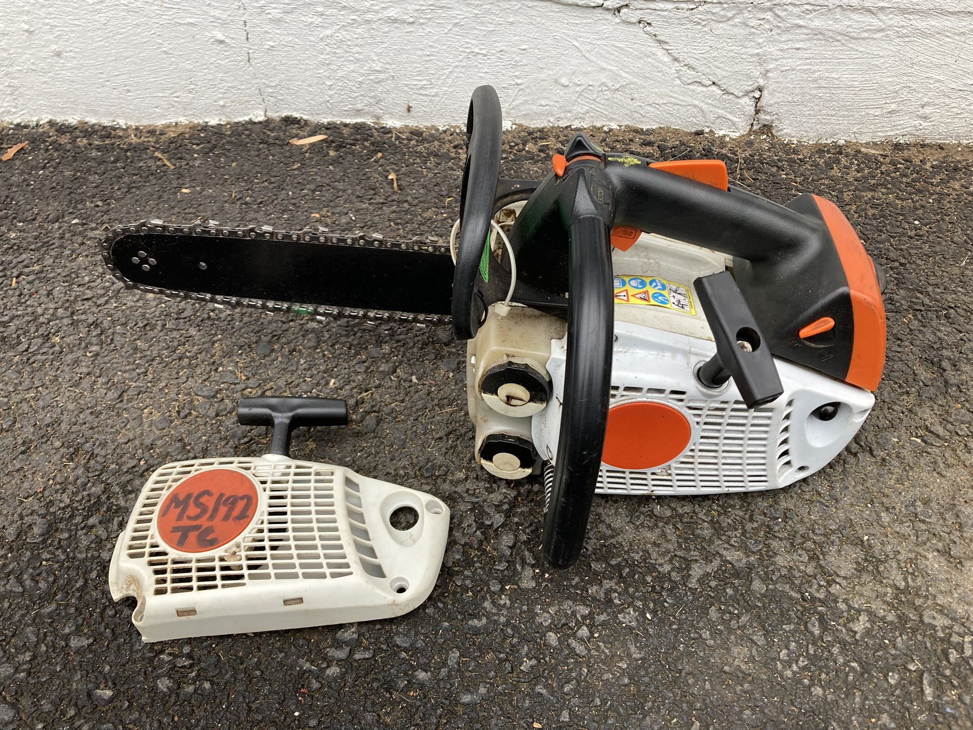 Stihl MS192 Climbing Chainsaw Top Handle 11” for Sale in Alburtis, PA ...