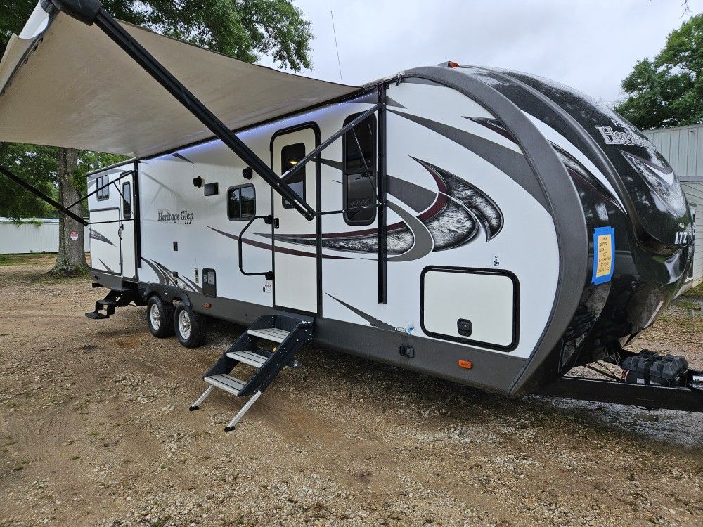 2019 FOREST RIVER HERITAGE GLEN TRAILA RV TRAVEL TRAILER CASA MOBIL ...