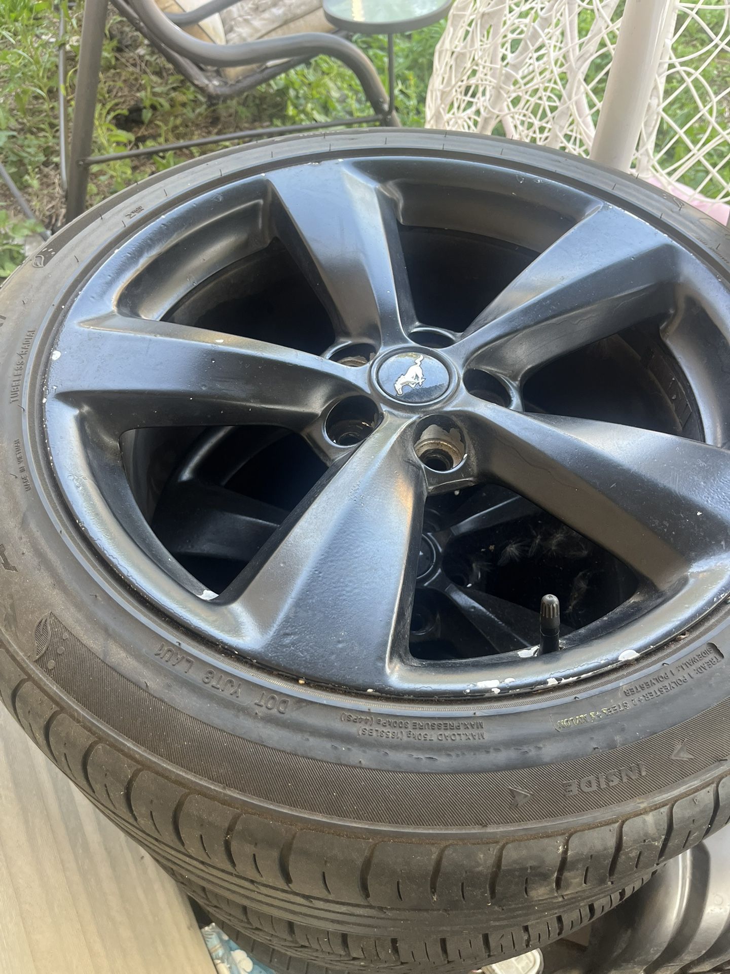 19” mustang rims and tires for Sale in Bellwood, IL - OfferUp