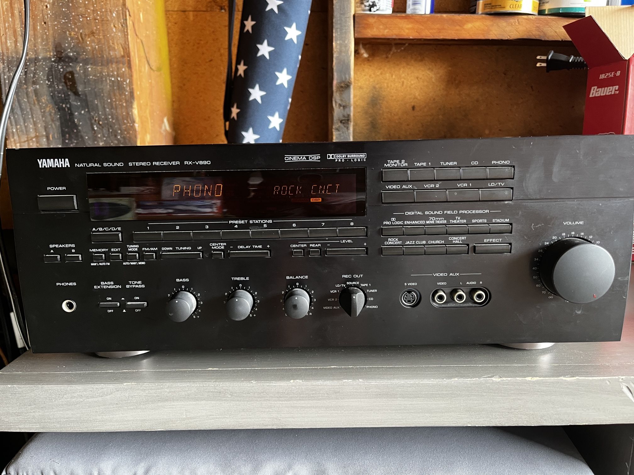 Yamaha Natural Sound Stereo Receiver RX-V890 for Sale in Huntington ...