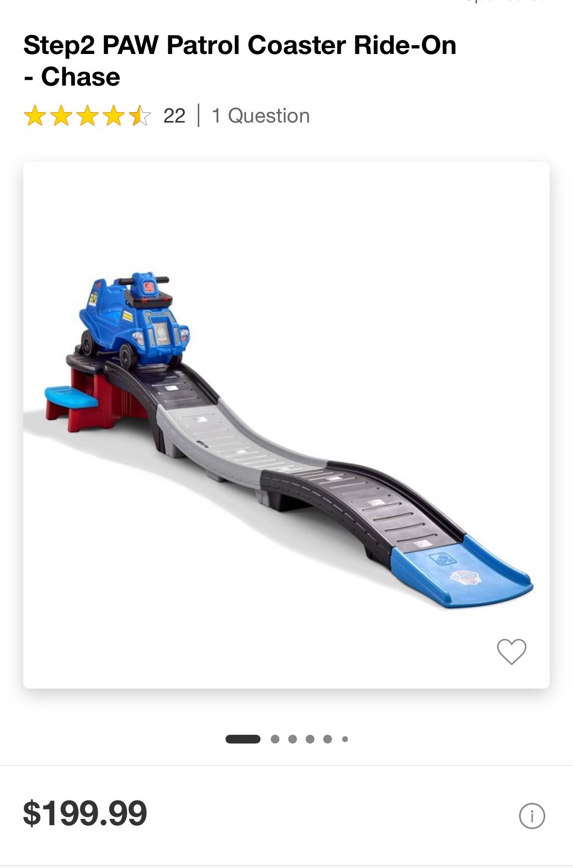 Step2 PAW Patrol Coaster Ride-On - Chase for Sale in Playa Del Rey, CA ...