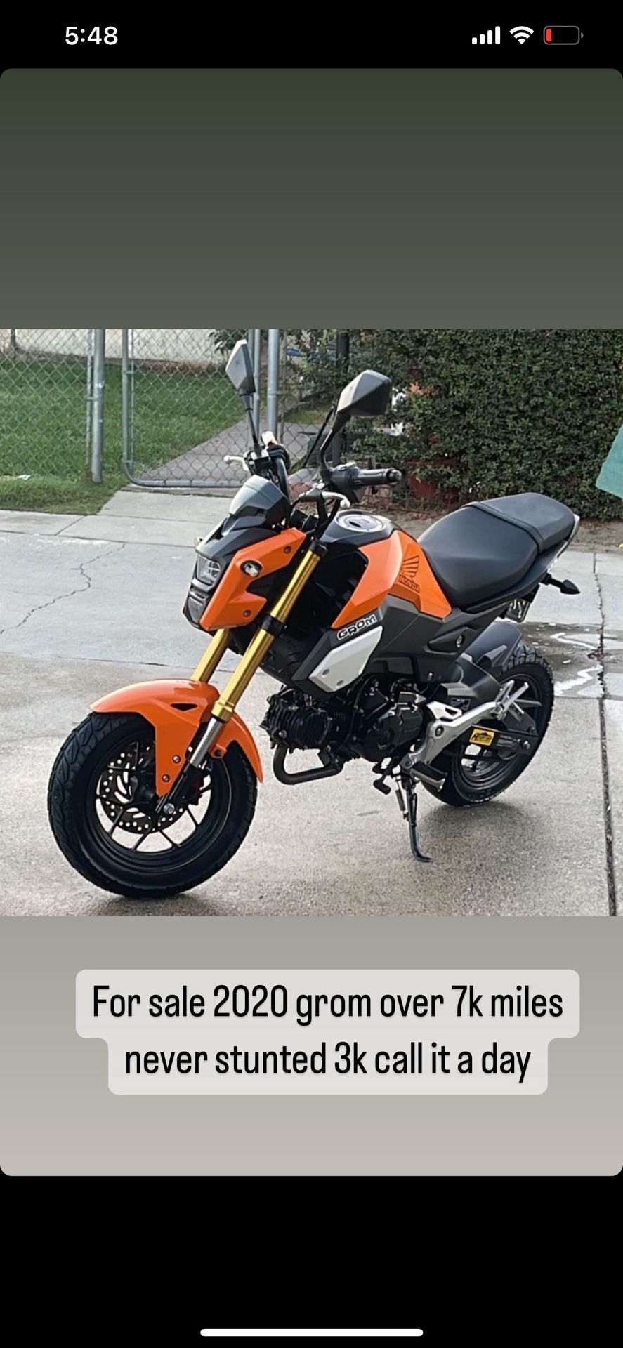 2020 Honda Honda grom for Sale in Fontana, CA - OfferUp