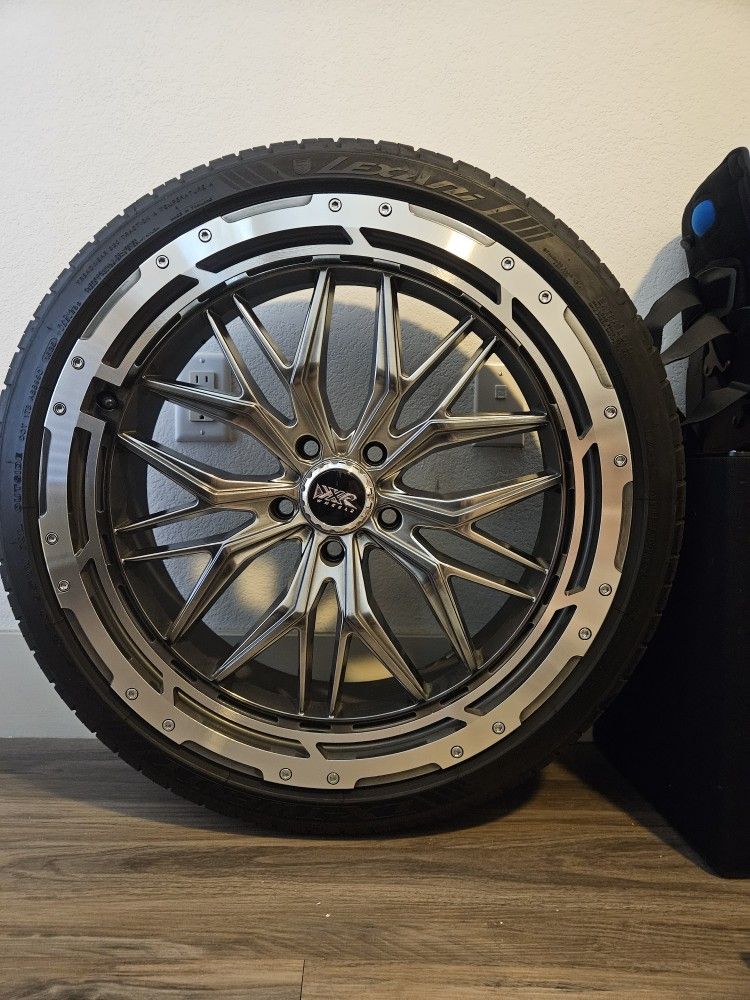 20 INCH RIMS AND TIRES XXR AND LEXANI for Sale in Chandler, AZ - OfferUp