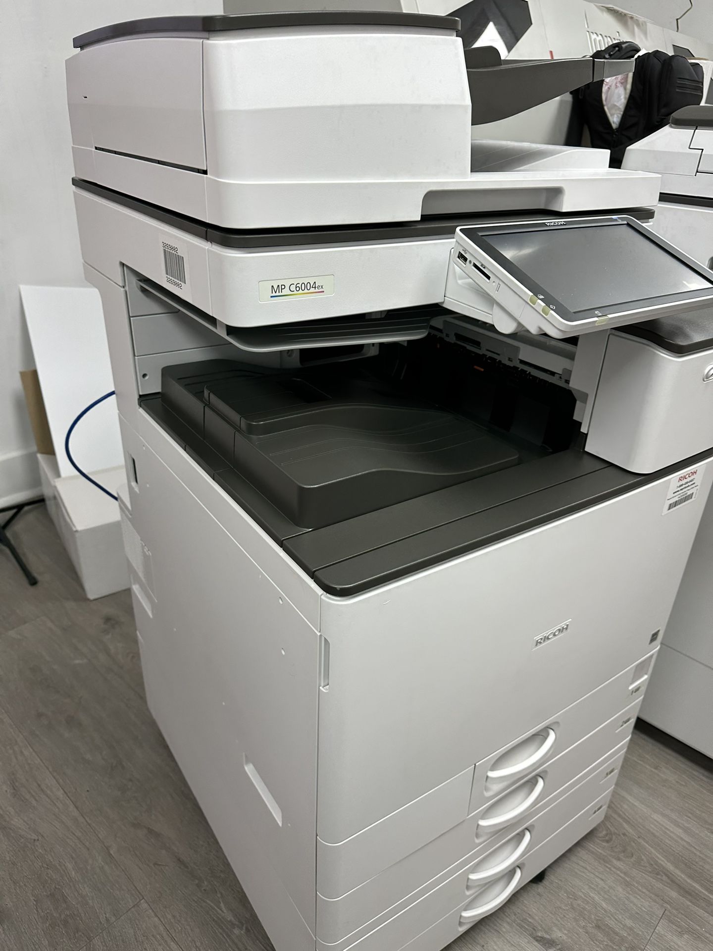 Printer Ricoh Mp C6004ex Color Copier Machine Scanner, Fax, Duplex for ...