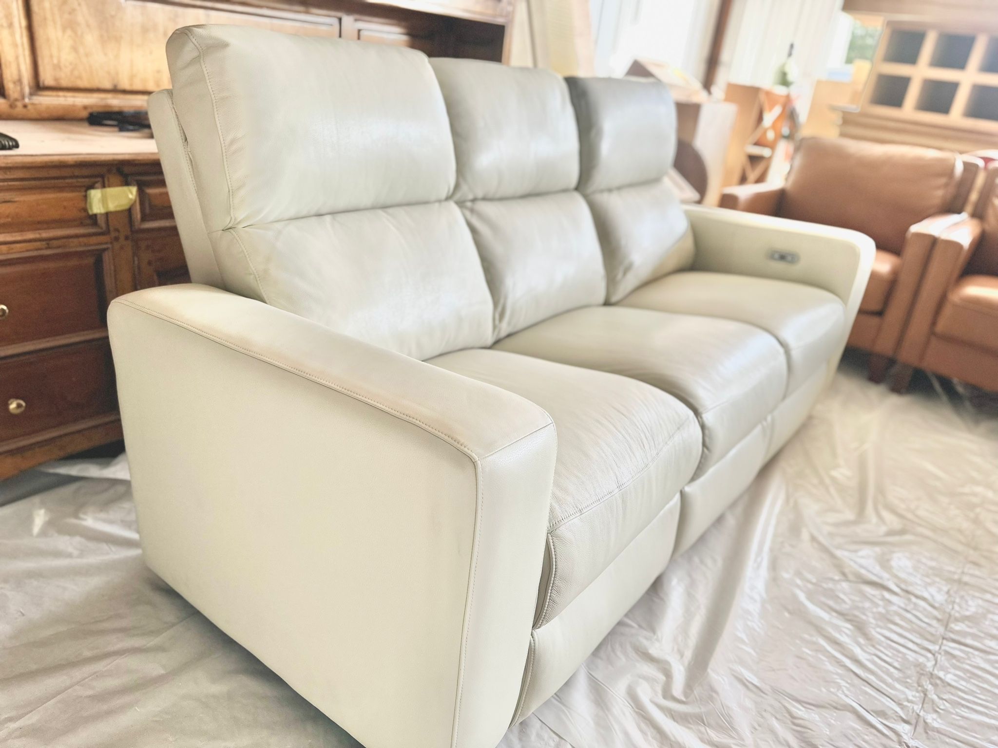 Kramer power reclining sofa store