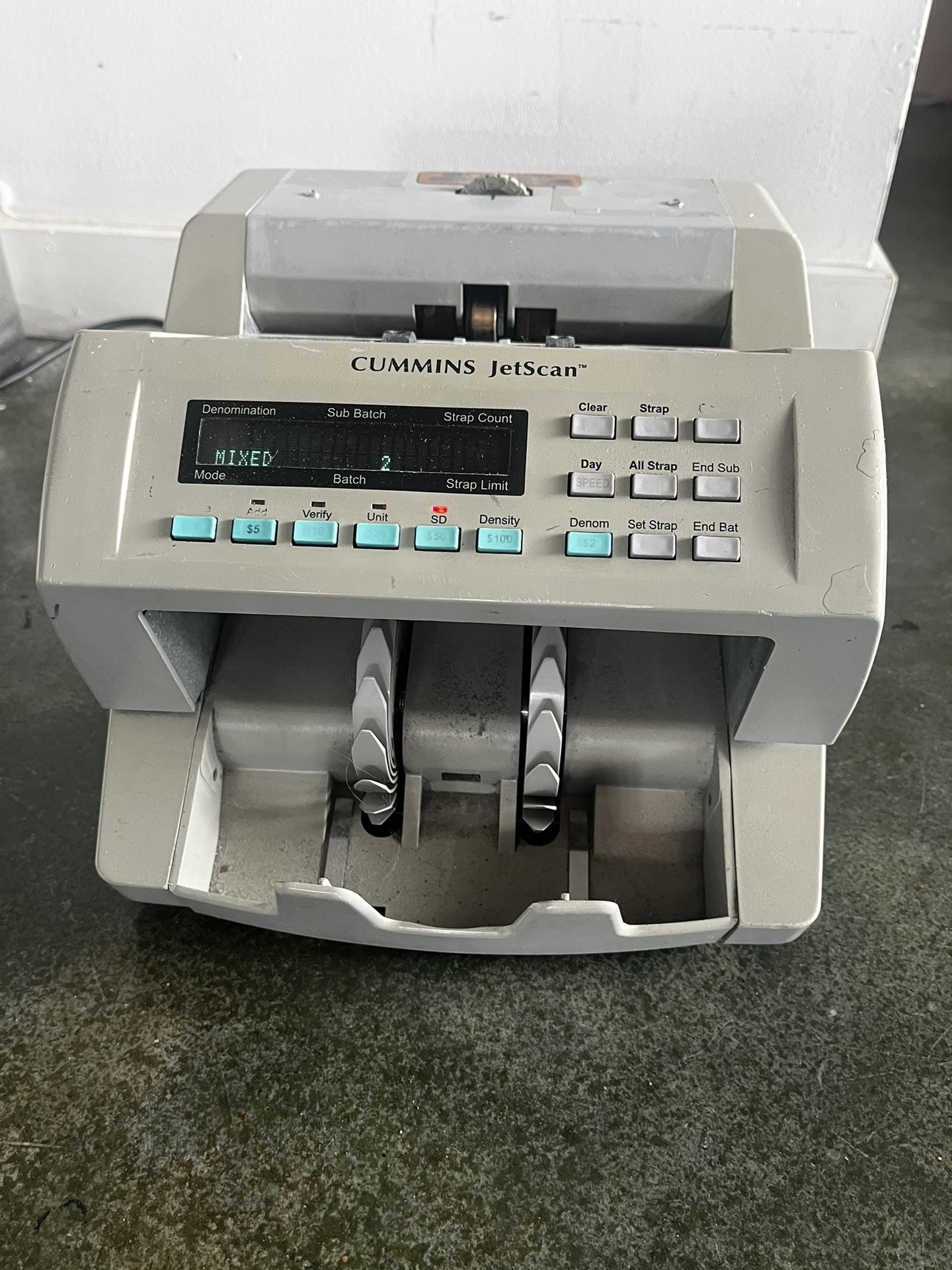 Allison Cummins Jetscan Currency Counter Model 4062 Used *Tested ...