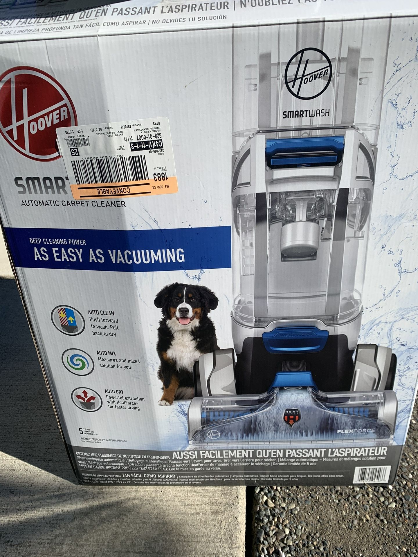Hoover Smartwash carpet Cleaner for Sale in Ridgefield, WA - OfferUp