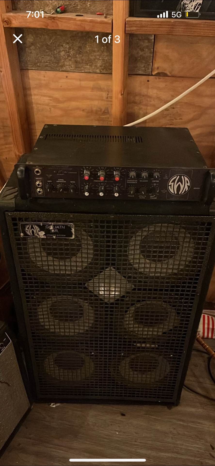 Bass Amp SWR for Sale in Los Angeles, CA - OfferUp