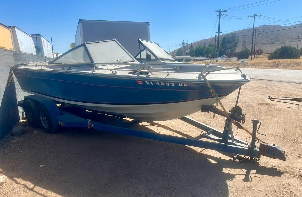 BOAT 19 ft Sea Sprint With 2 Axle 22 ft Trailer for Sale in Acton, CA ...