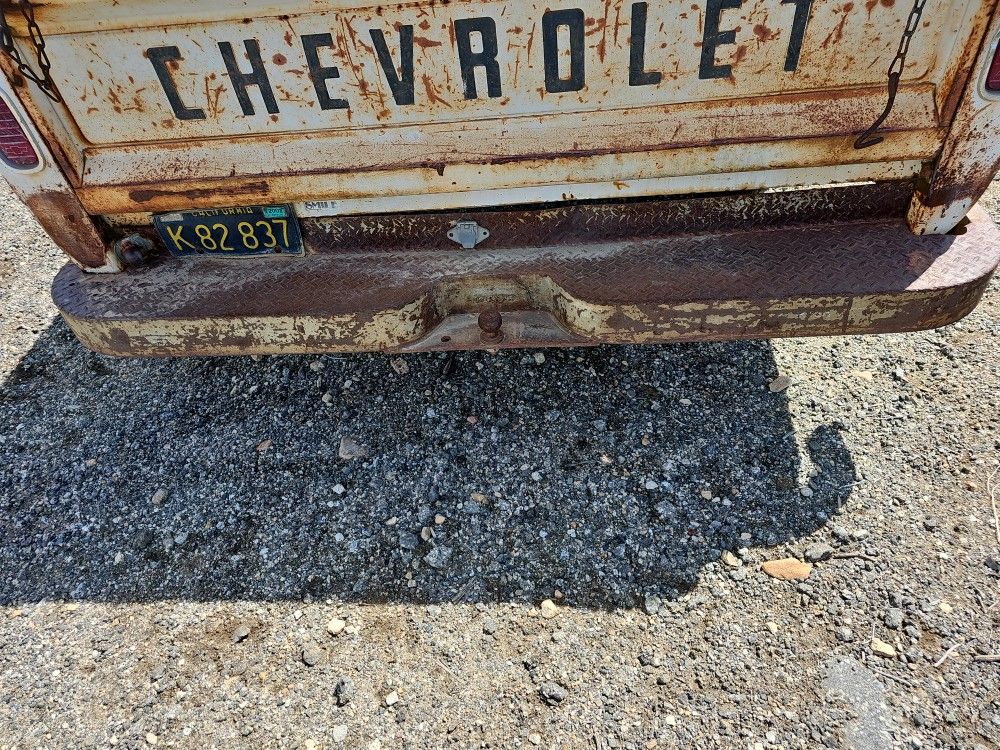 62 Chevy C10 Rear Bumper for Sale in Pearblossom, CA - OfferUp