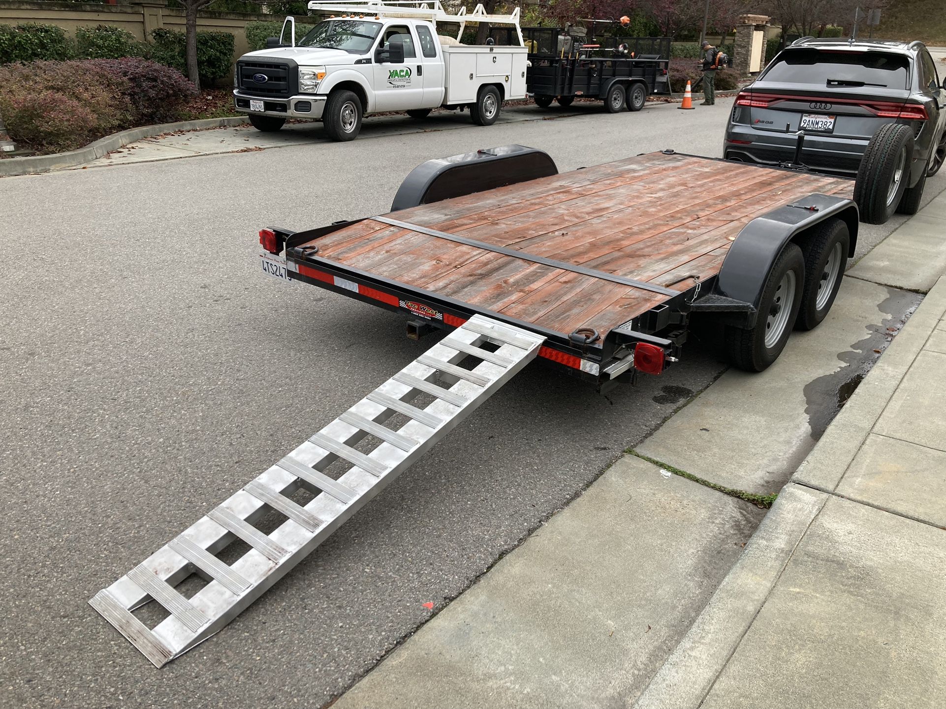 14’ Dove Tail Trailer 2020 for Sale in Sebastopol, CA - OfferUp