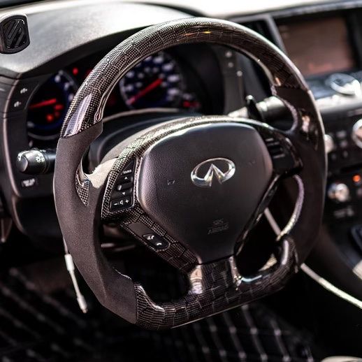 G37 carbon fiber steering wheel store