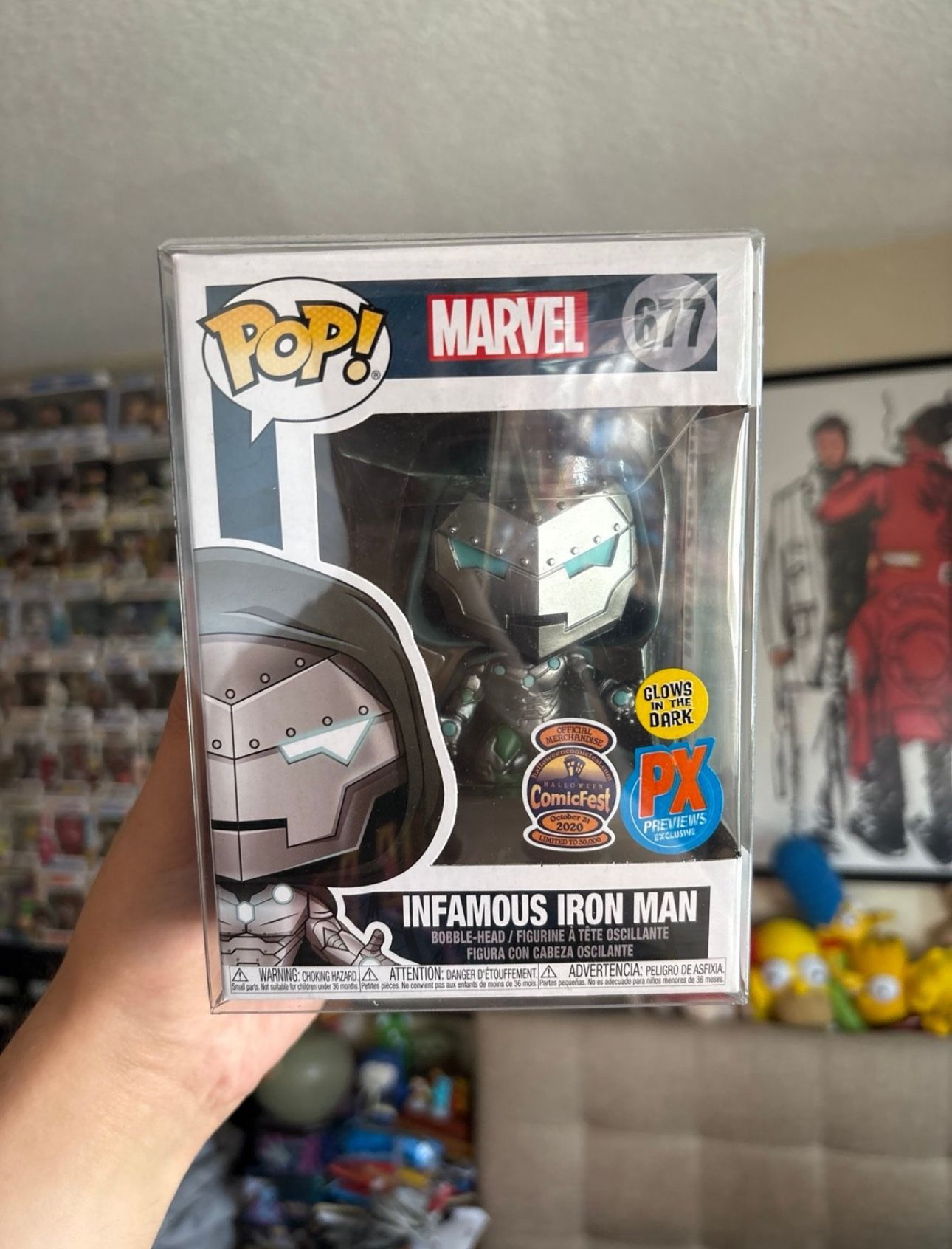 Infamous Iron Man Funko Pop Dr. Doom for Sale in Gardena, CA - OfferUp