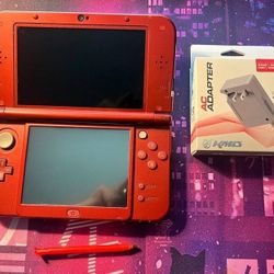 Red Nintendo 3ds Xl