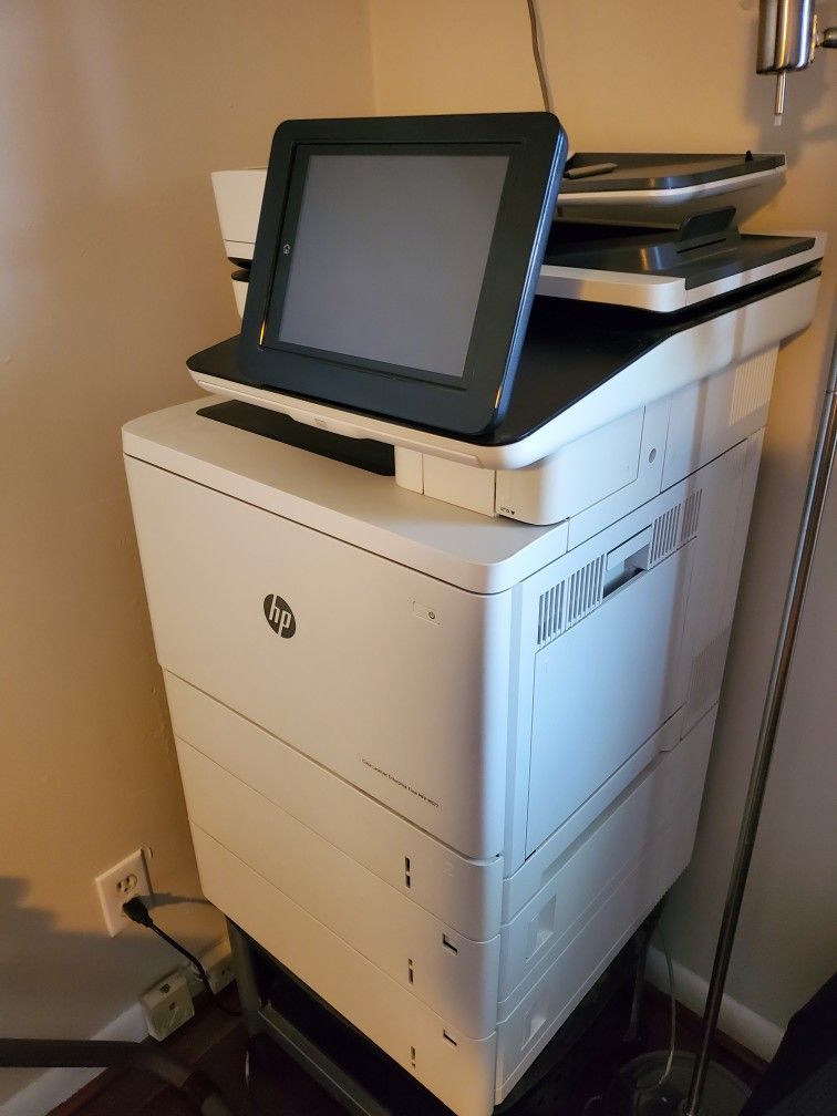 Color LaserJet Enterprise Flow MFP M577 Printer With Ink for Sale in ...