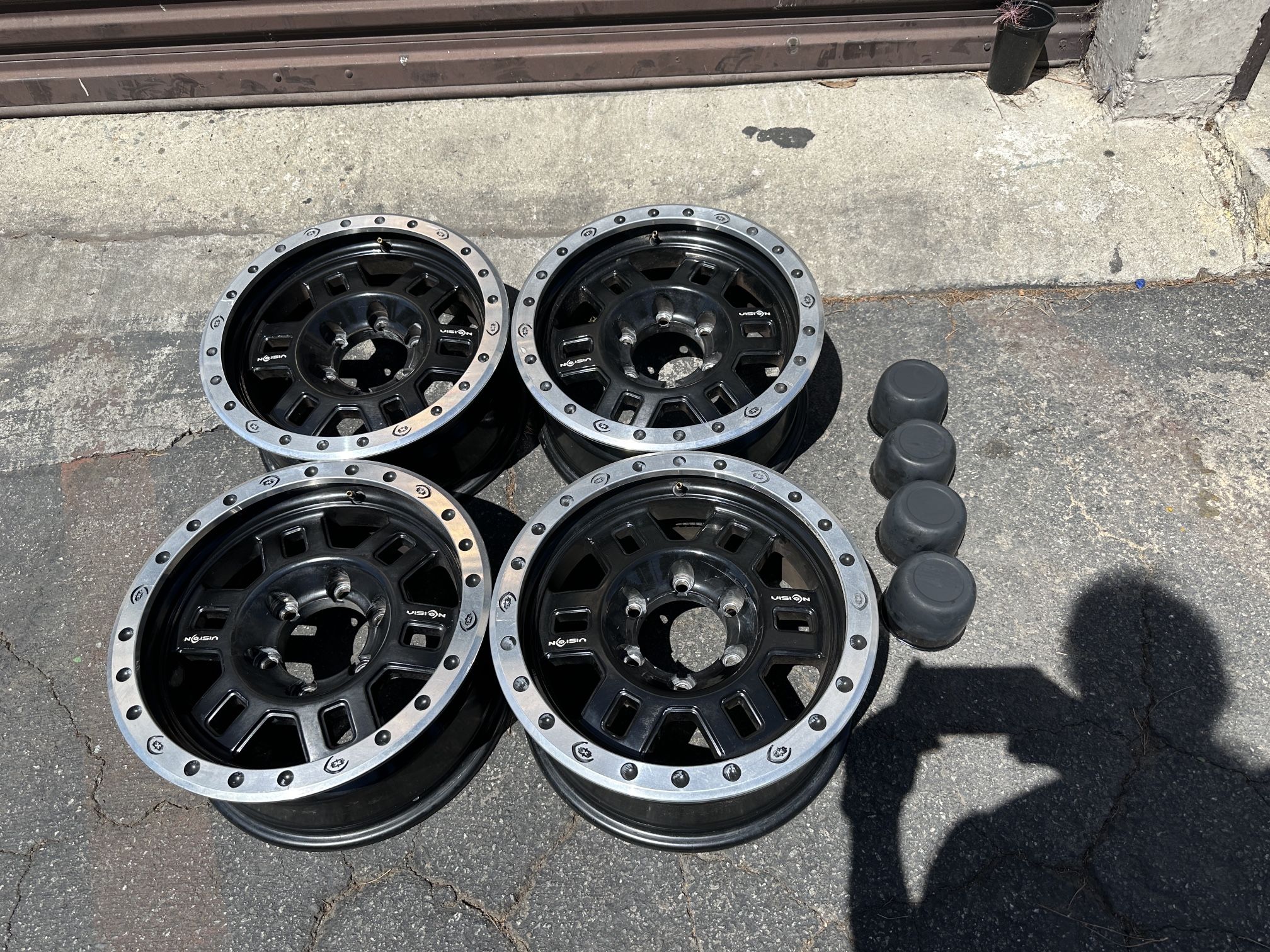 Vision 6 lug 16 inch Aluminum rims fits Toyota, Nissan, Chevy for Sale ...