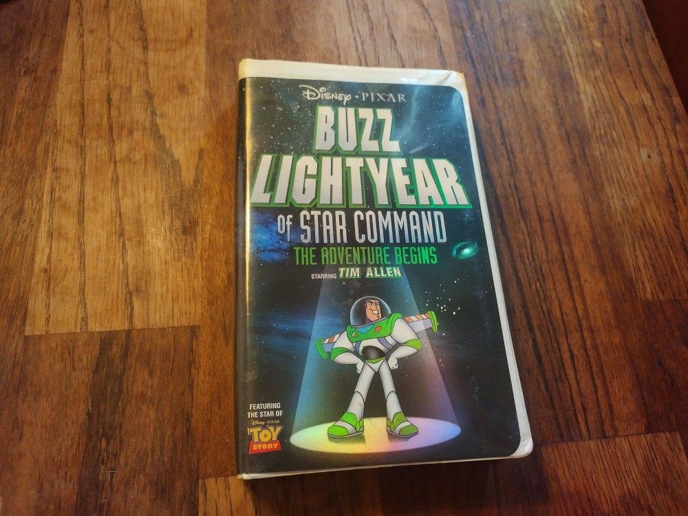 Buzz Lightyear Of Star Command The Adventure Begins Vhs