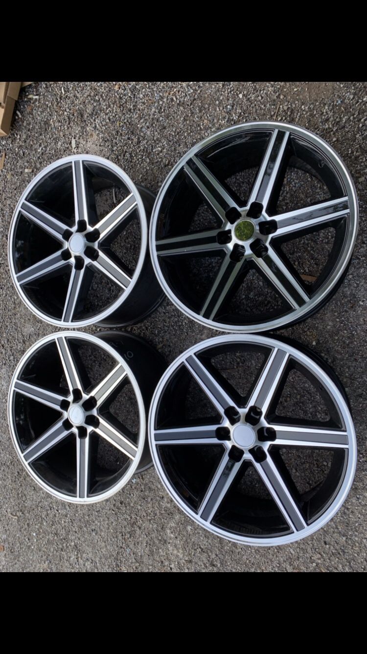 New 22” IRoc Rims and New Tires ! 6 Lug 22s I Roc Wheels will fit ...