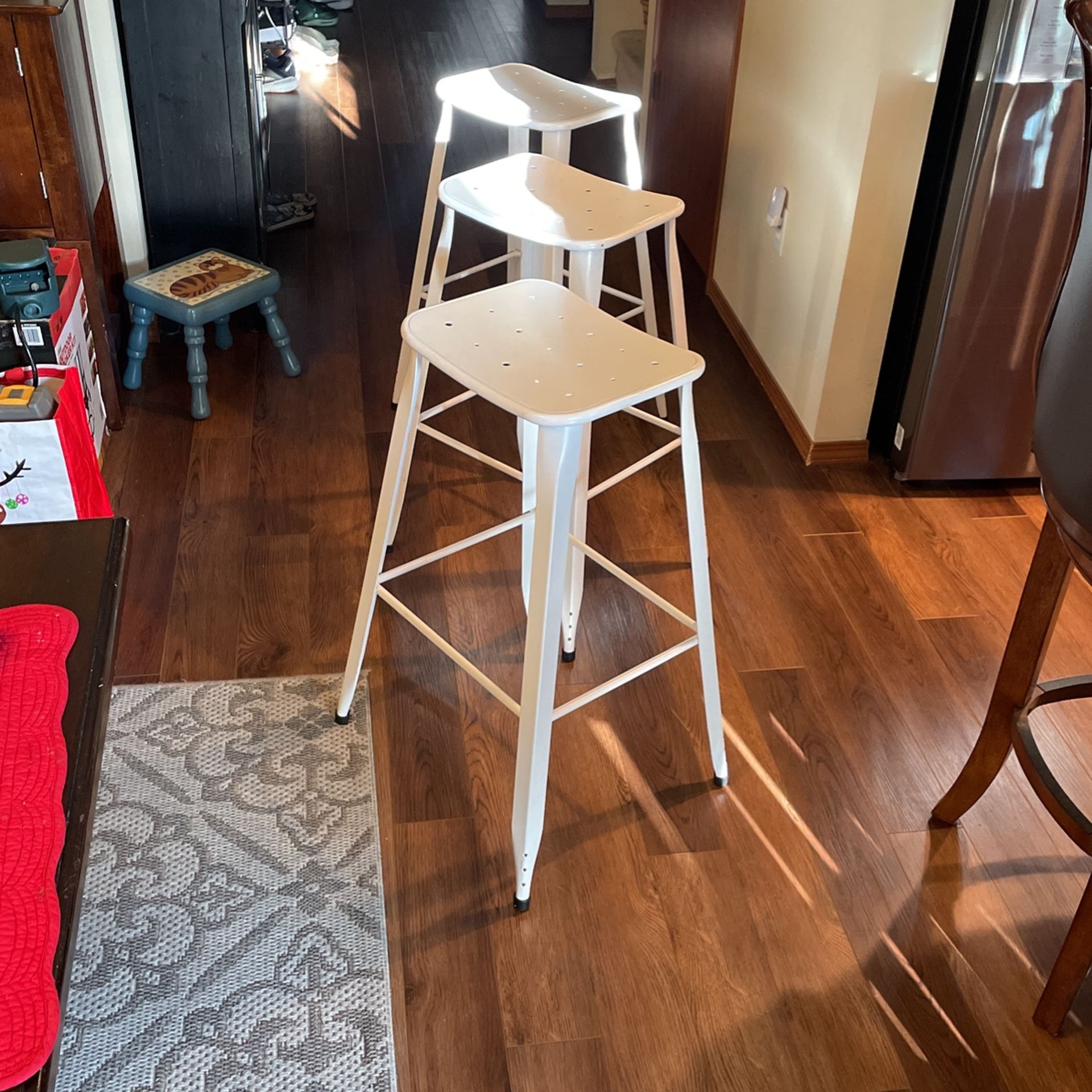Three Metal Stools for Sale in Dupont, WA - OfferUp