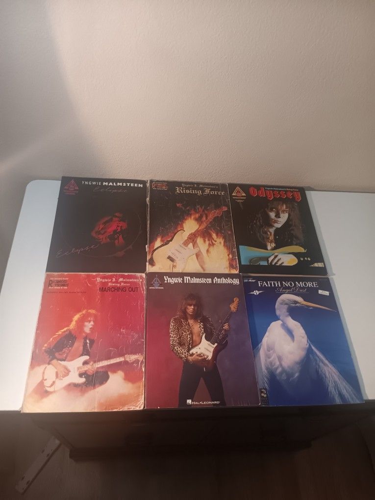 Yngwie Malmsteen Guitar Tab Book Faith No More for Sale in Henderson ...