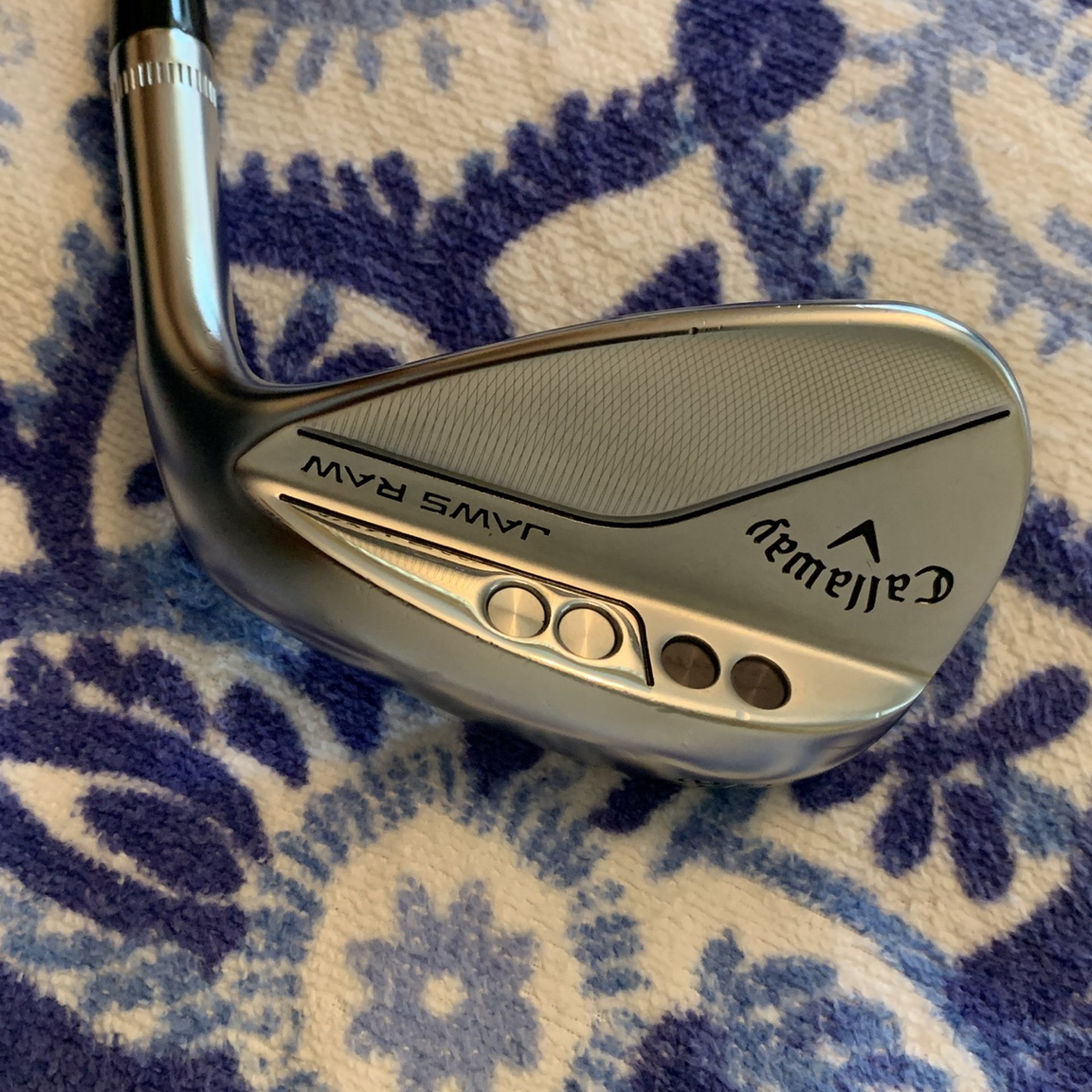 Callaway Jaws Raw Full Toe Wedge 58*/10 Bounce With Dynamic Gold Tour ...