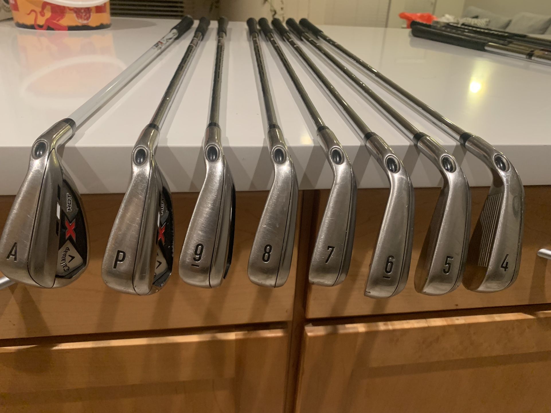 Callaway X-Hot Irons (4-A), Odyssey 2-Ball Putter, Various Wedges and ...