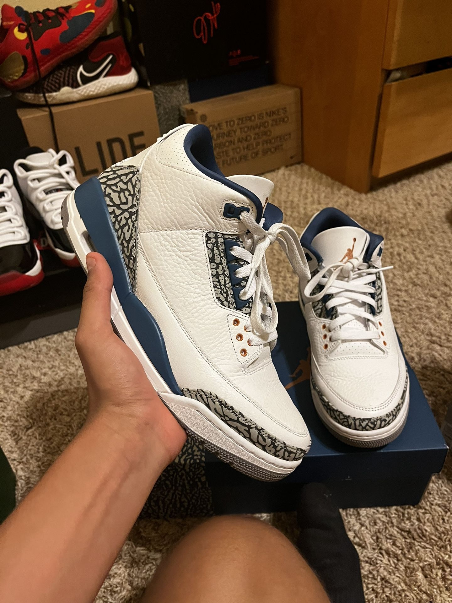 Jordan 3 Wizard for Sale in Houston, TX - OfferUp