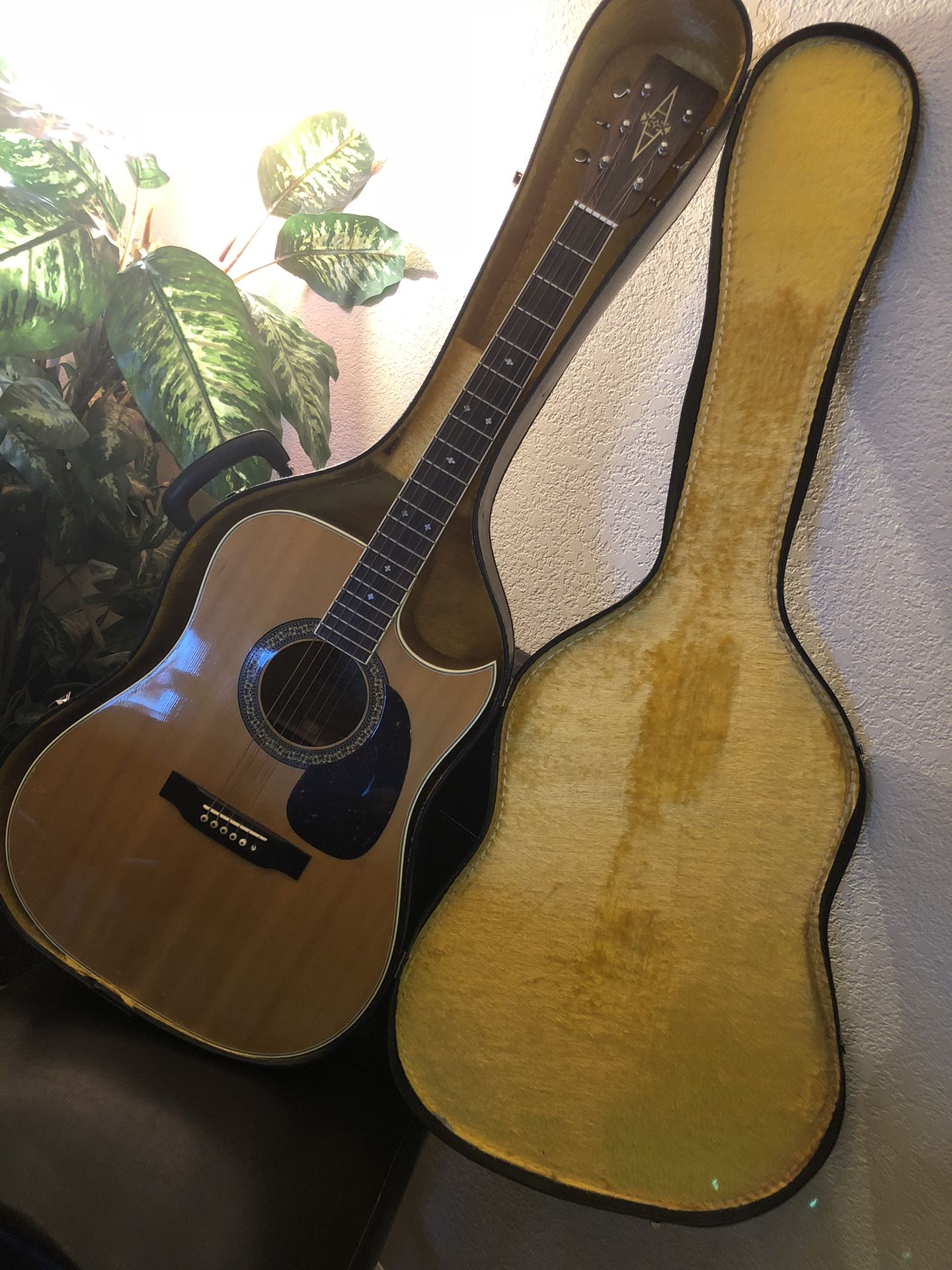 Alvarez Model 5064 Dreadnaught Acoustic Guitar w/ Florentine Cutaway ...